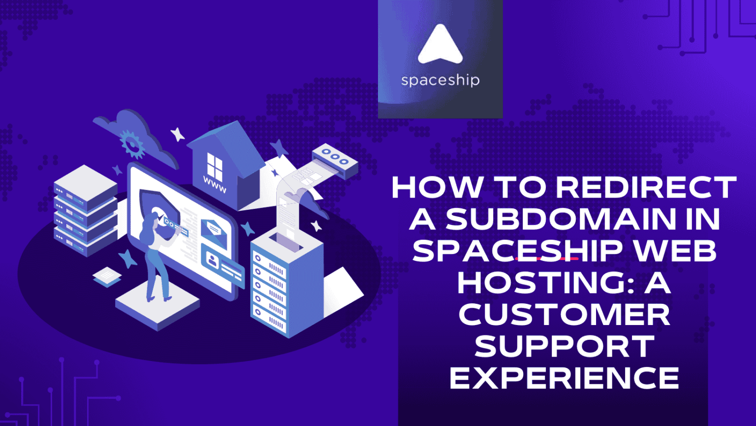 HOW TO CREATE A SUBDOMAIN ON SPACESHIP 2025